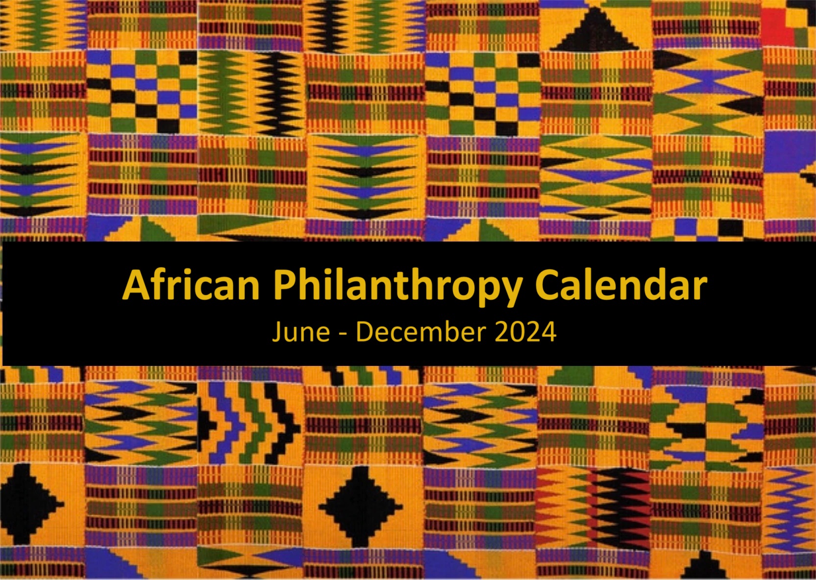 African Philanthropy Calendar 2024 – African NGOs
