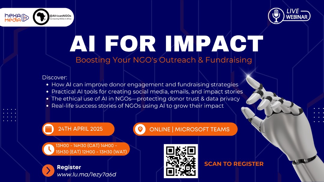 NGO Power Talk – AI for Impact: Boosting Your NGO’s Outreach and ...